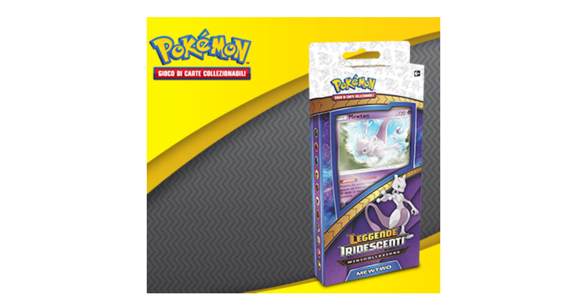 Pokèmon Iridescent Legends Minicollection MewTwo